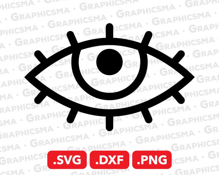 Eye SVG File Eye DXF Eye Png Eyes Logo Svg Sleeping Eyes - Etsy Denmark