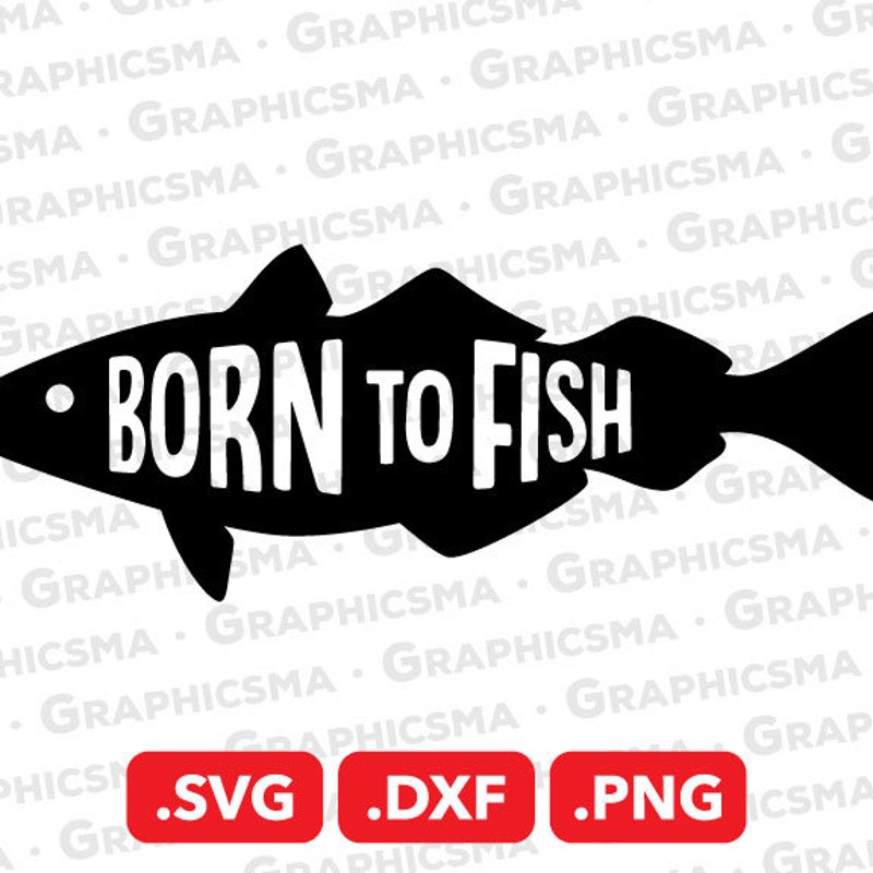 Born to Fish - Etsy