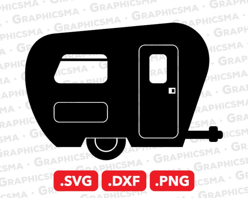 Camper SVG File Camper DXF Camping Camper Png Outdoor - Etsy
