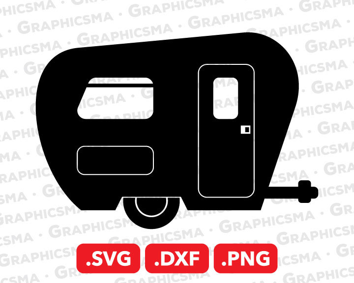 Camper SVG File Camper DXF Camping Camper Png Outdoor - Etsy