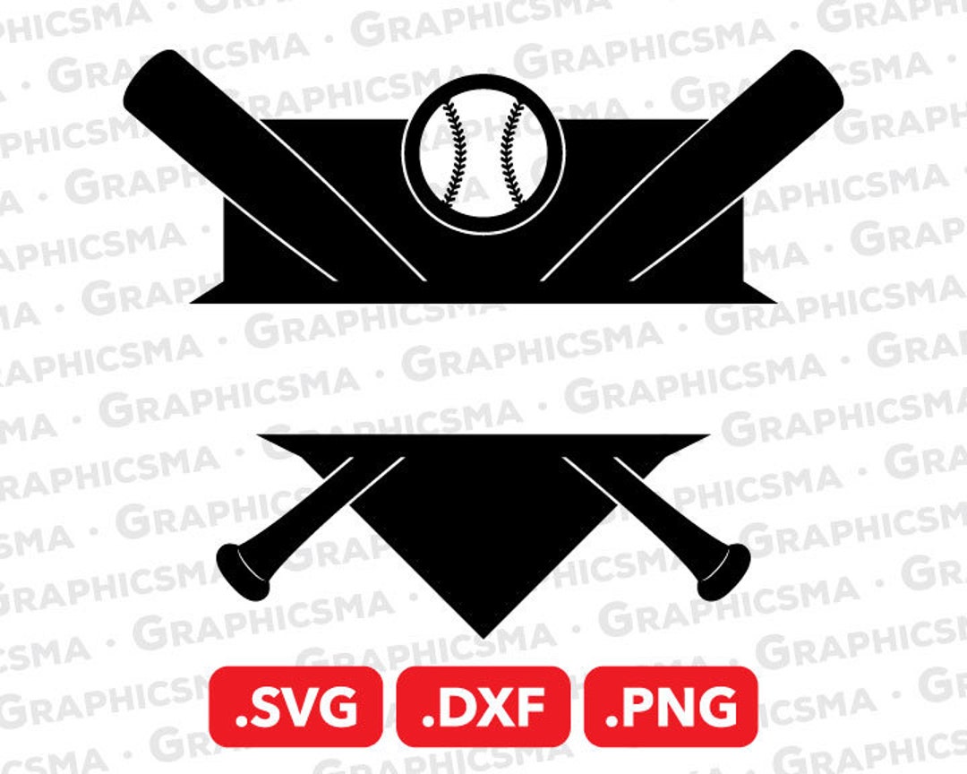 Baseball Custom Name SVG File, Baseball Custom Name Logo DXF, Baseball ...