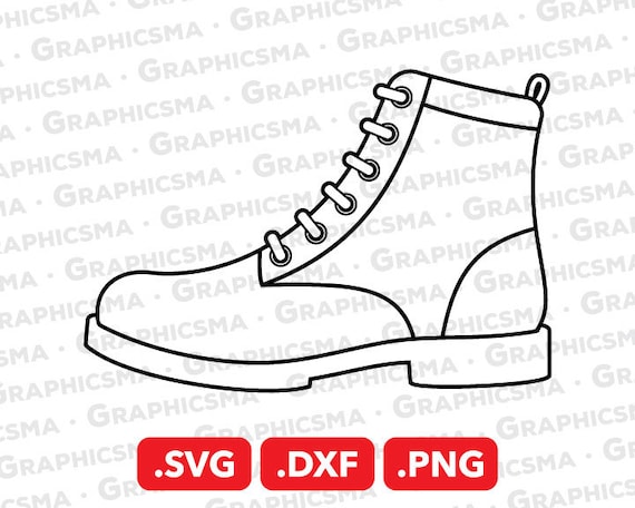 Boot SVG File Boot DXF Shoes Boot Png Army Boot Svg - Etsy México