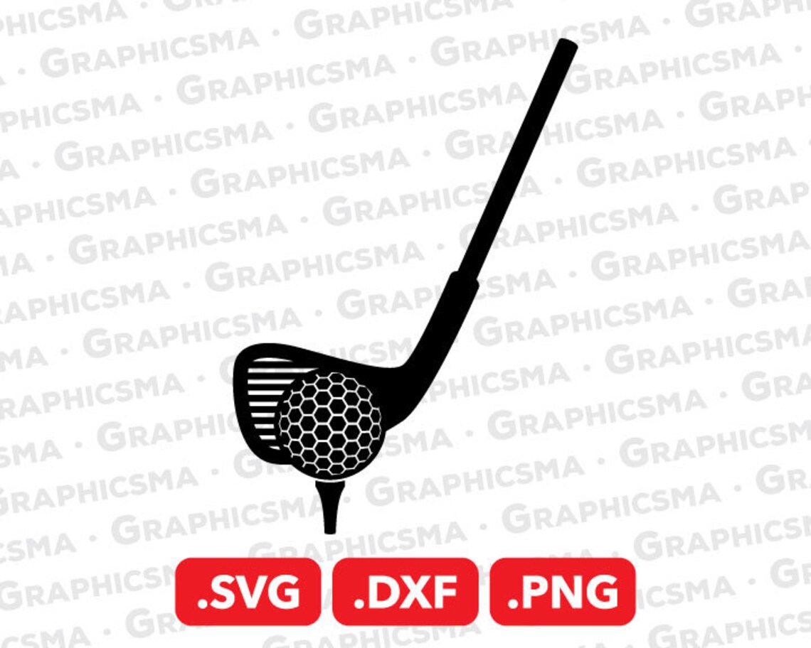 Golf SVG File Golf DXF Golf Club Golf Ball Svg Golf Buggy - Etsy