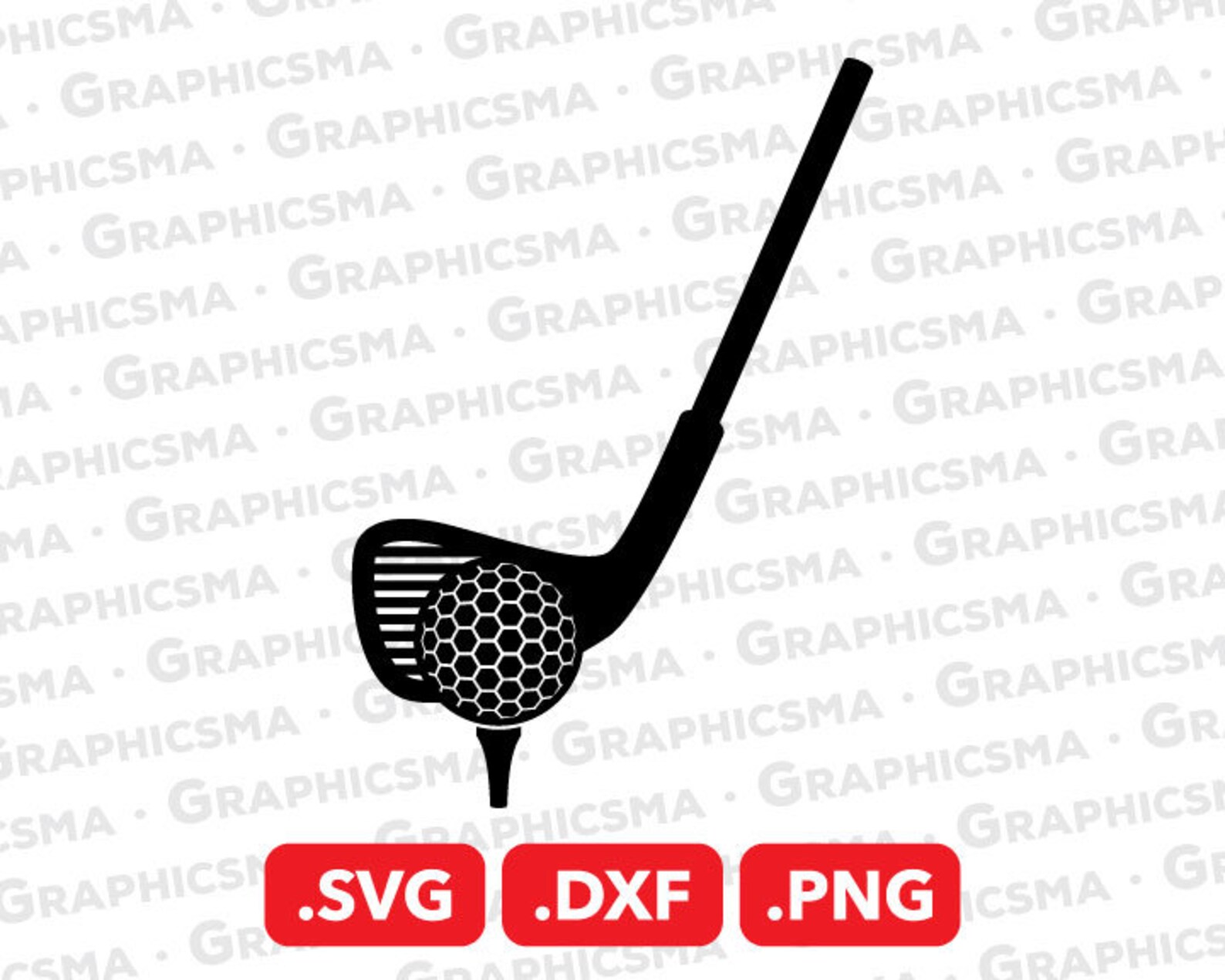 Golf SVG File Golf DXF Golf Club Golf Ball Svg Golf Buggy - Etsy