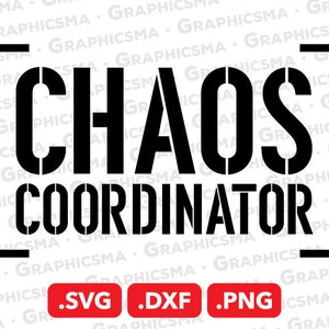 Chaos Coordinator SVG File, Chaos Coordinator DXF, Chaos Coordinator ...