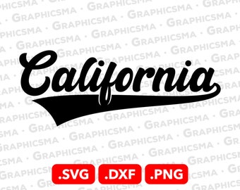 LOS ANGELES SVG California Svg Baseball Svg Silhouette Svg - Etsy