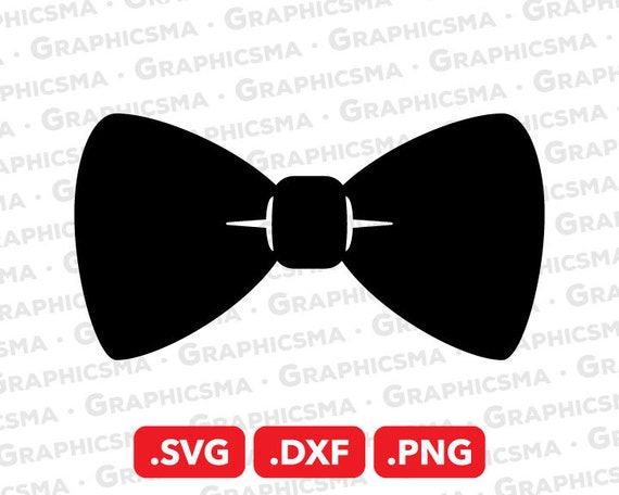 Bow SVG File Bow Tie DXF Ribbon Png Tuxedo Bow Svg Bow Red - Etsy