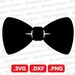 Bow SVG File, Bow Tie DXF, Ribbon Png, Tuxedo Bow Svg Bow Red Ribbon ...