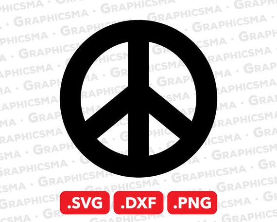 Peace SVG File Peace DXF Peace Png Peace Logo Svg Peace - Etsy