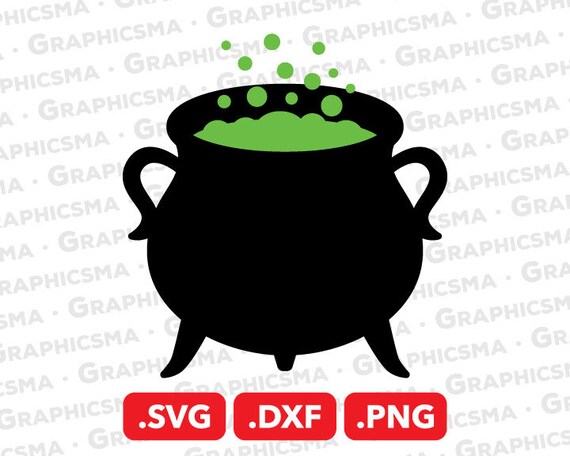 Witch Pot SVG Witch Pot Svg File Witch Pot DXF Witch Pot - Etsy