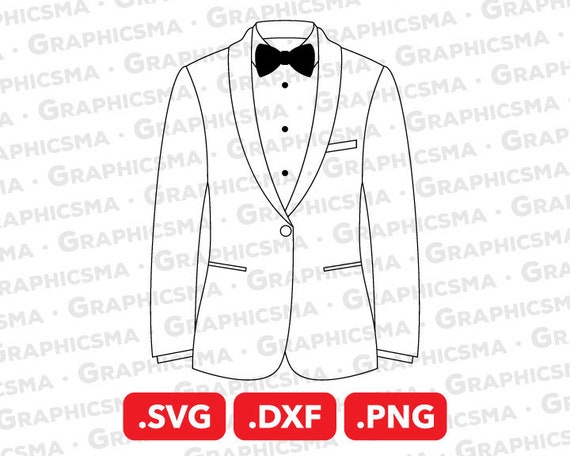 How To Draw A Tuxedo Suit