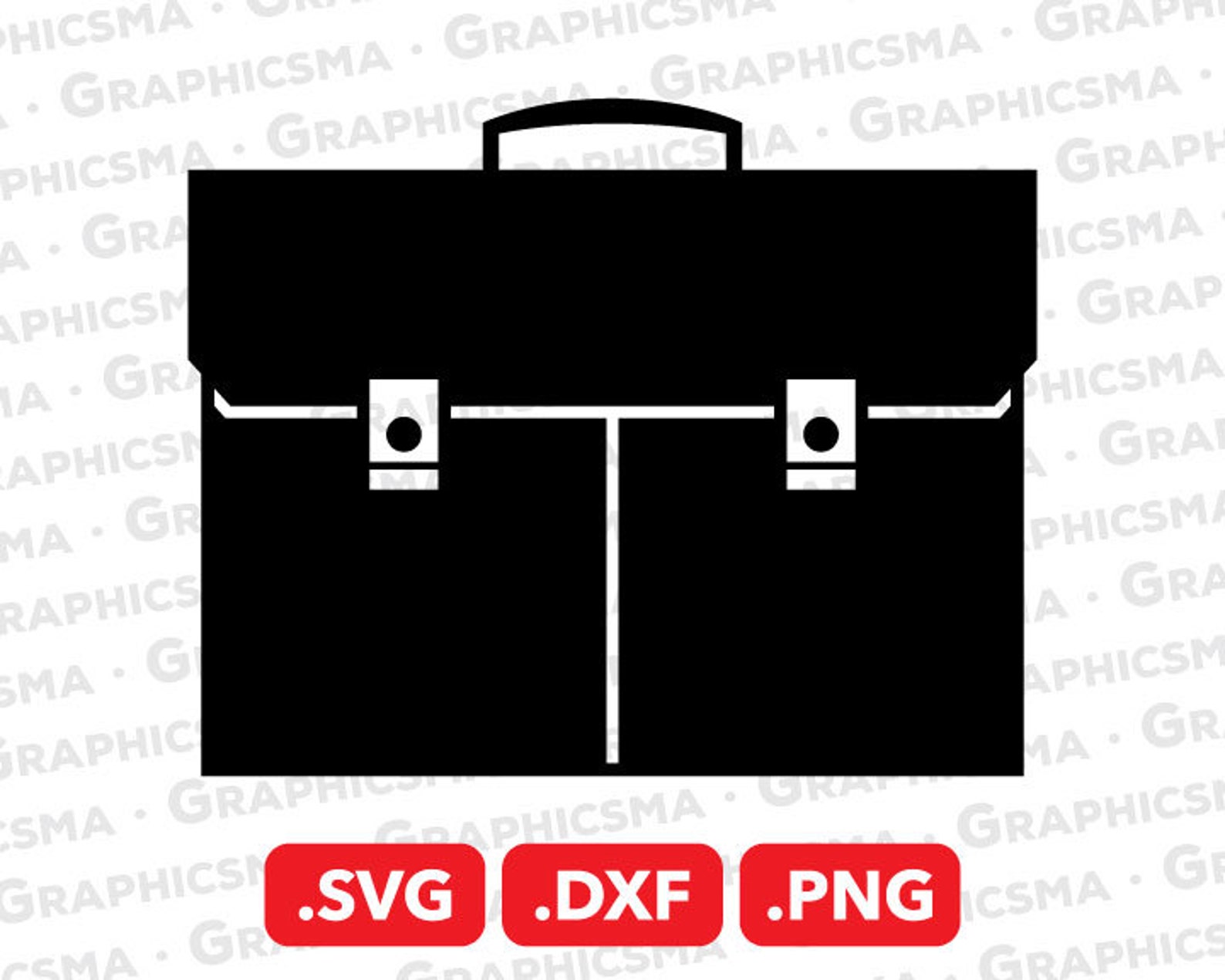 Briefcase SVG File, Briefcase DXF, Briefcase Png, Brief Case Svg ...