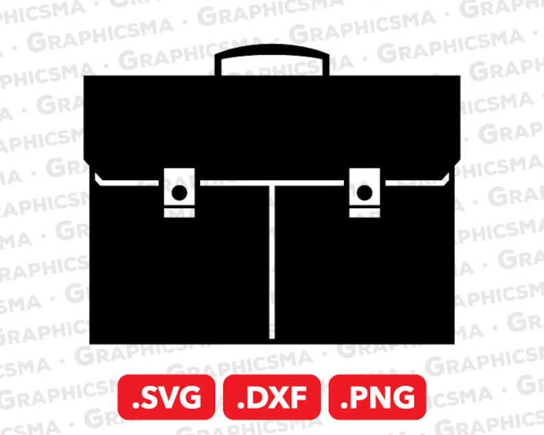 Briefcase SVG File Briefcase DXF Briefcase Png Brief Case - Etsy
