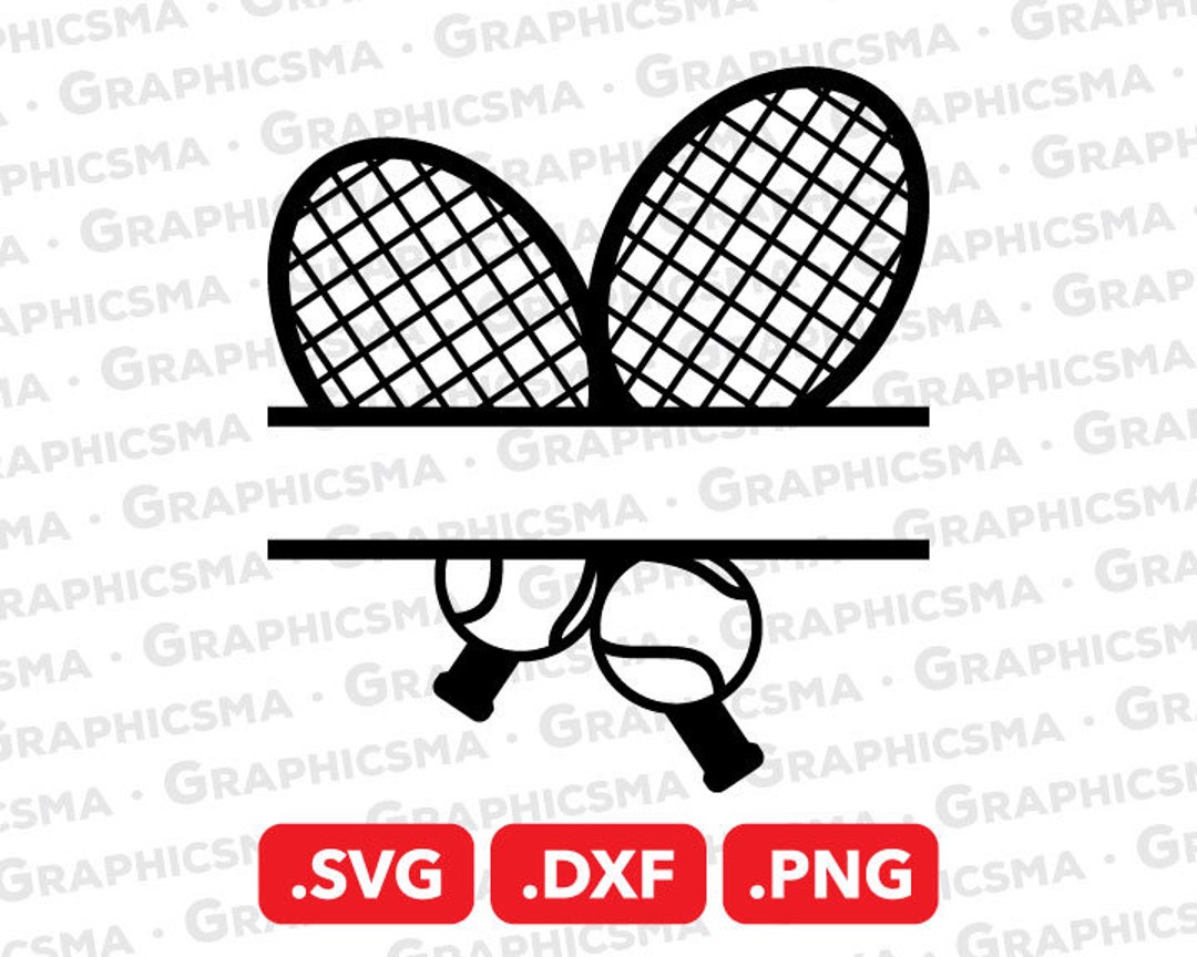 Tennis SVG File, Tennis DXF, Tennis Png, Tennis Custom Name Svg, Tennis ...