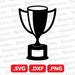 Trophy SVG File, Trophy DXF, Trophy Png, Champion Trophy Svg, Golf ...