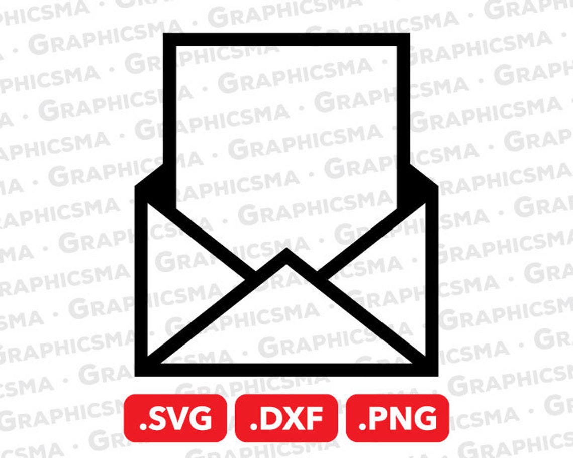 Email SVG File Email DXF Email Png E-mail Svg File Custom | Etsy
