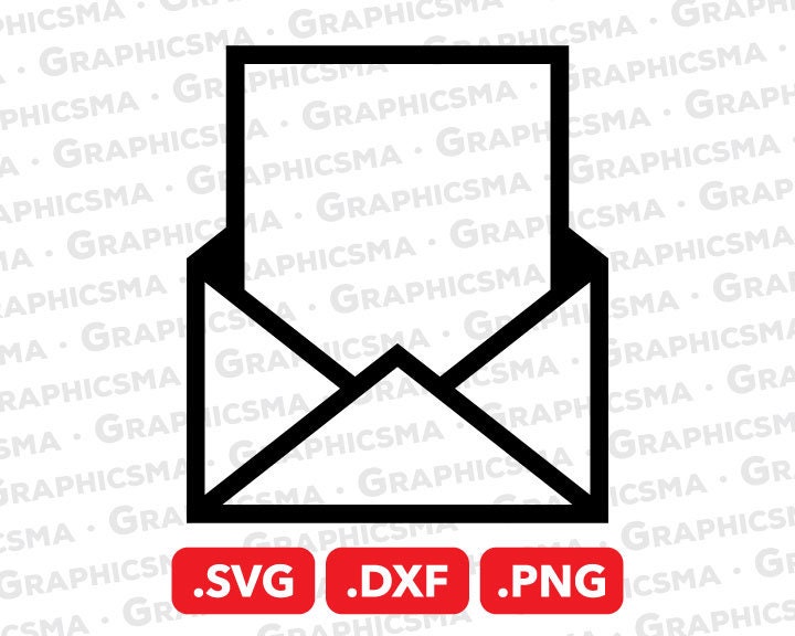 Email SVG File Email DXF Email Png E-mail Svg File Custom | Etsy