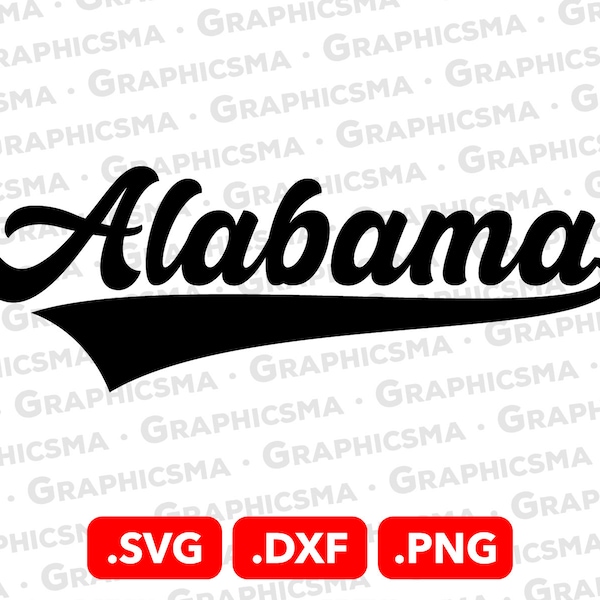 Alabama Svg - Etsy