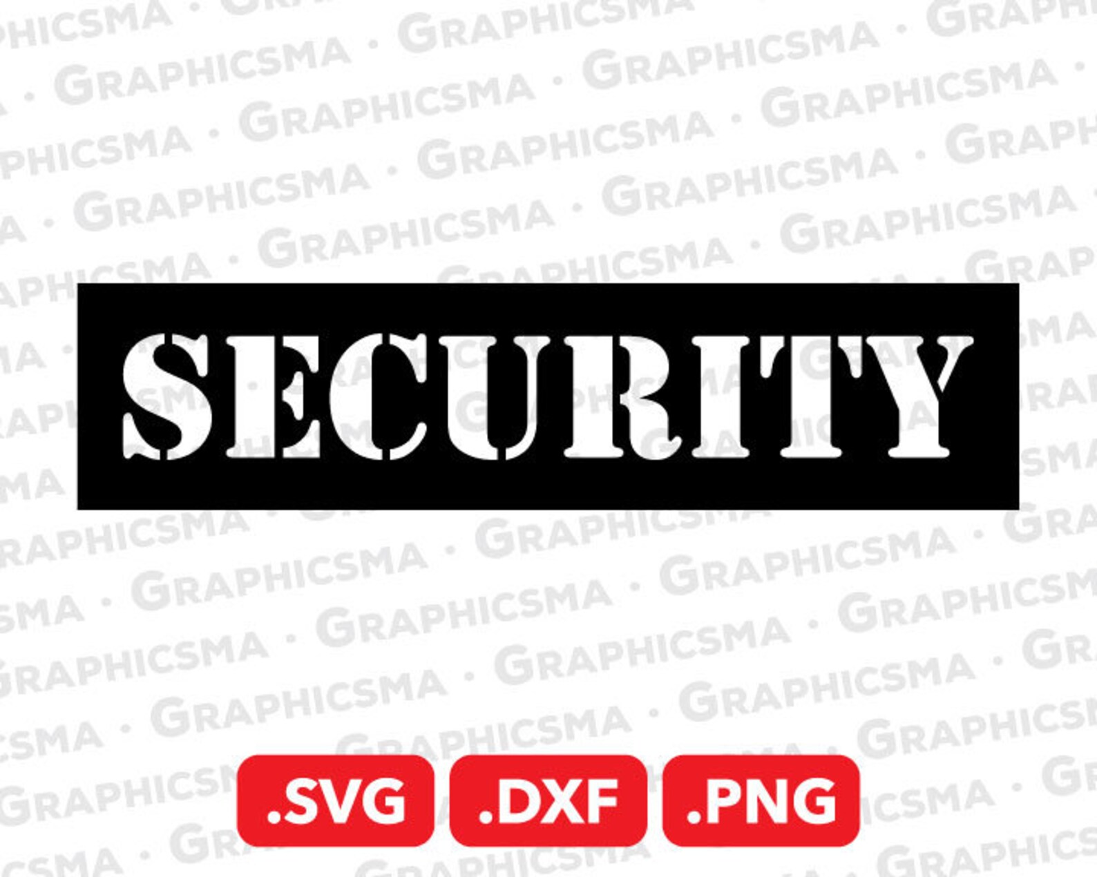 Security SVG File Security DXF Security Png Security Quote - Etsy