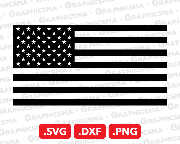America Flag SVG File American Flag DXF America Png Usa | Etsy