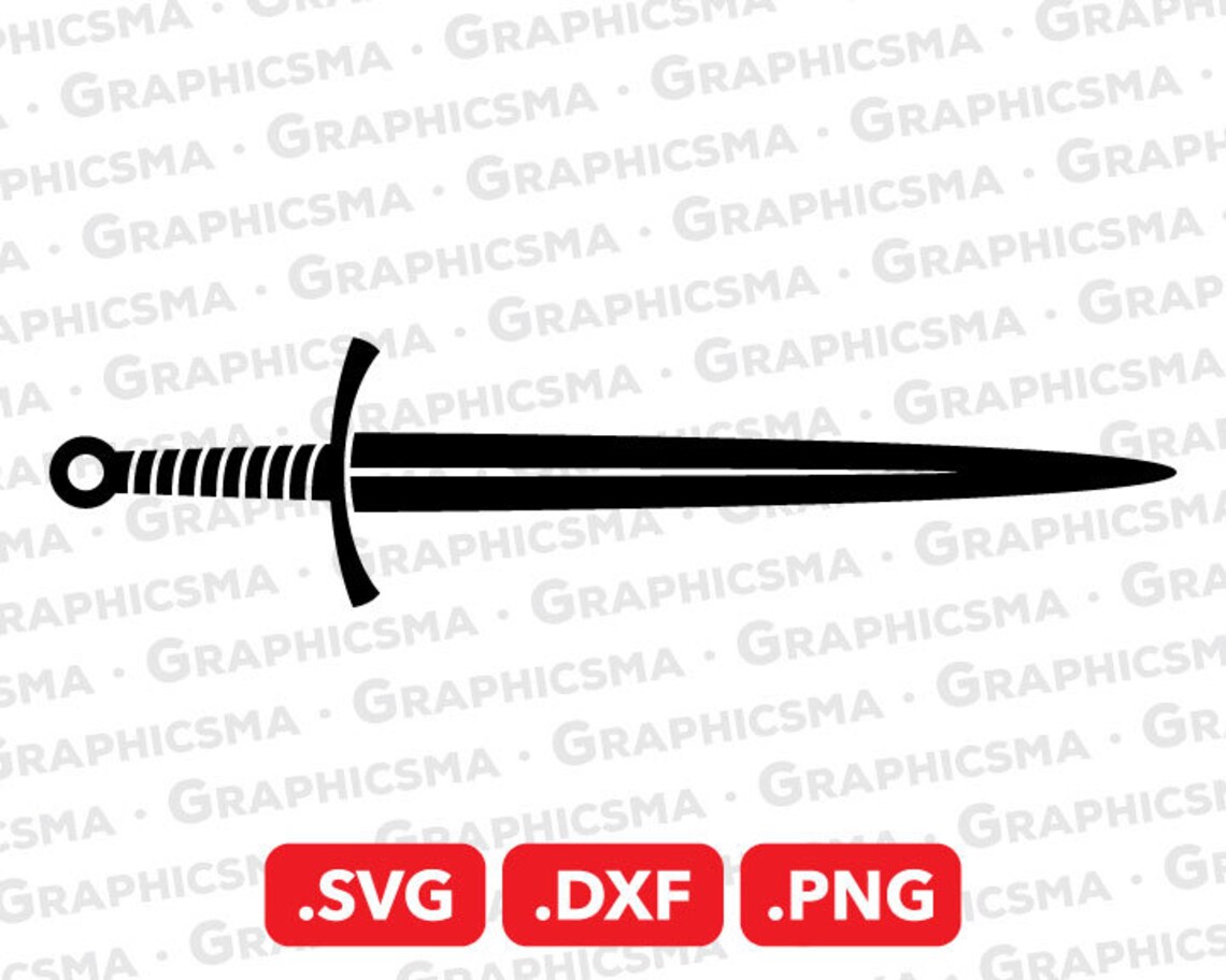 Sword SVG File Sword DXF Sword Png Fighting Sword Svg - Etsy
