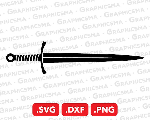 Sword SVG File Sword DXF Sword Png Fighting Sword Svg | Etsy Hong Kong