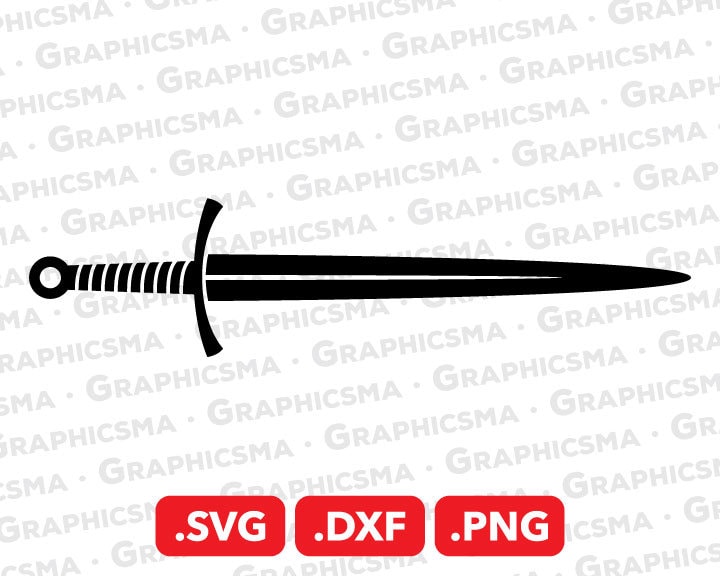 Sword SVG File, Sword DXF, Sword Png, Fighting Sword Svg, Knight Sword ...