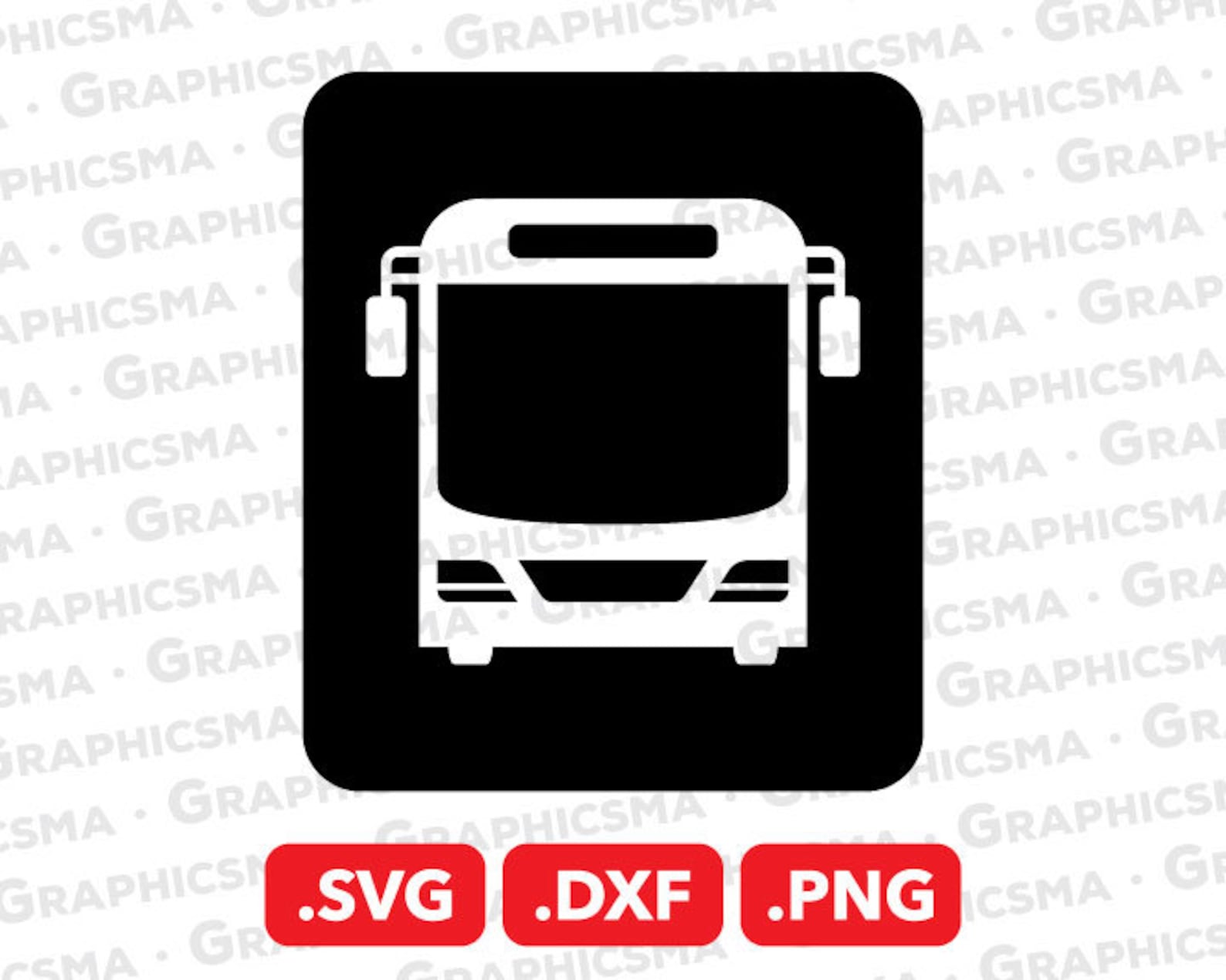 Bus SVG Bus Svg File Bus DXF Bus Sign Bus Signs Bus Stop - Etsy