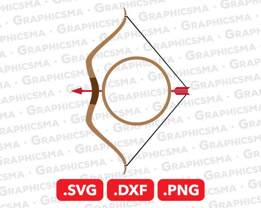 Archery SVG File, Archery DXF, Archery Png, Archery Logo Svg, Archery ...