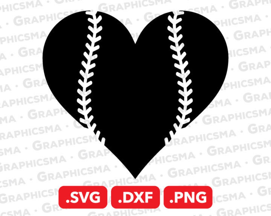 Baseball Love SVG File, Baseball Love DXF, Baseball Love Png, Svg ...