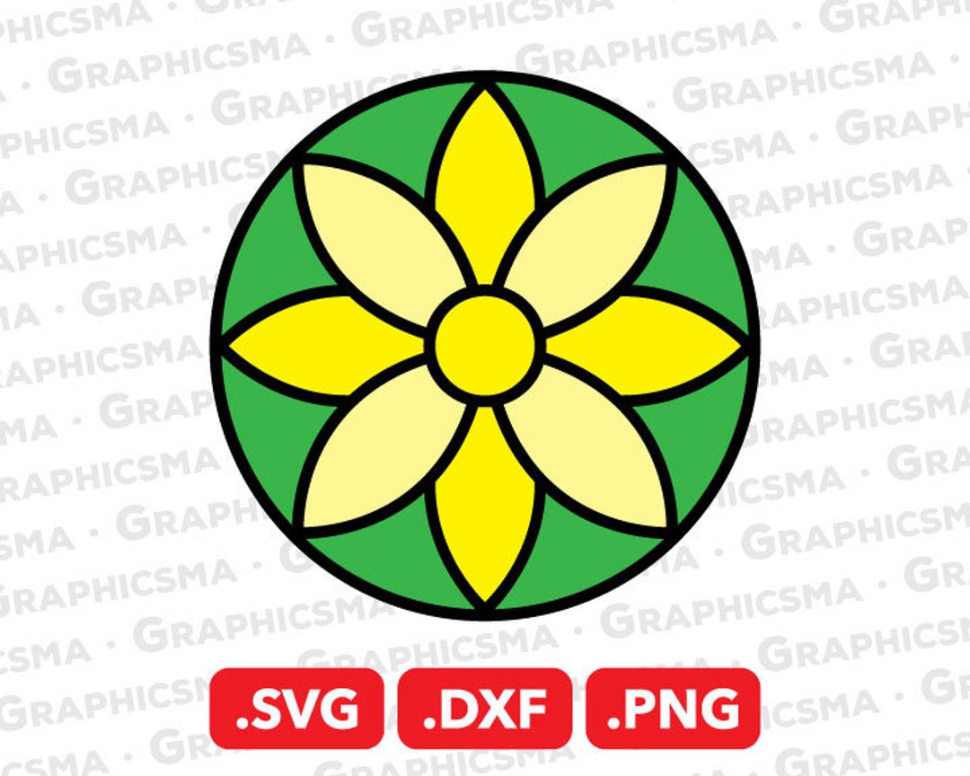 Flower Pattern SVG File, Flower Pattern DXF, Flower Pattern Png, Flower ...