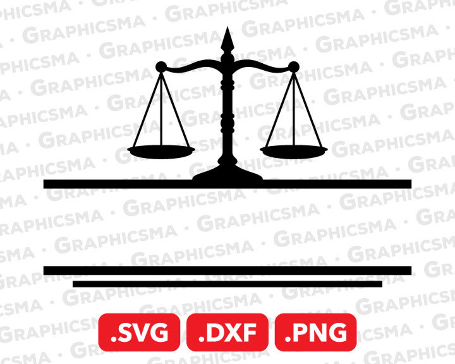 Scales of Justice SVG File, Scales of Justice DXF, Scales of Justice ...