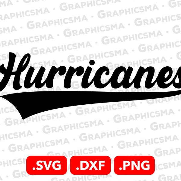 Miami Hurricanes Svg - Etsy