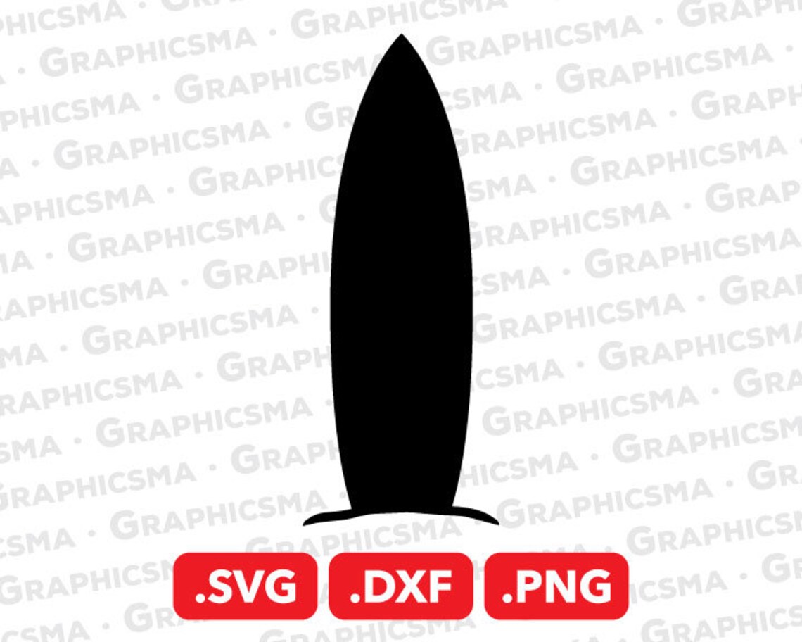 Surfboard SVG File Surfboard DXF Surfboard Png Surfboard in - Etsy