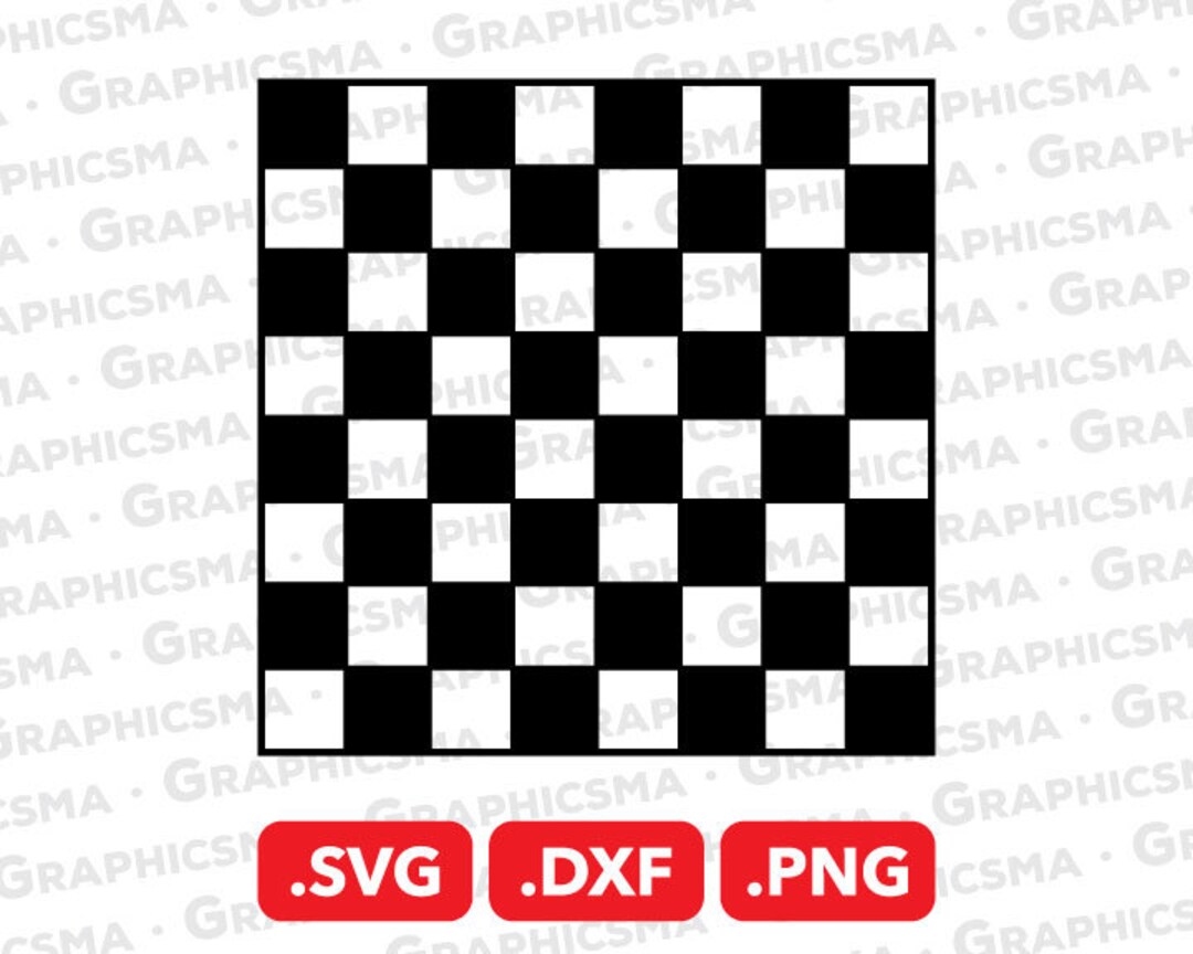 Checkered Pattern SVG File, Checkered Pattern DXF, Checkered Floor Png ...