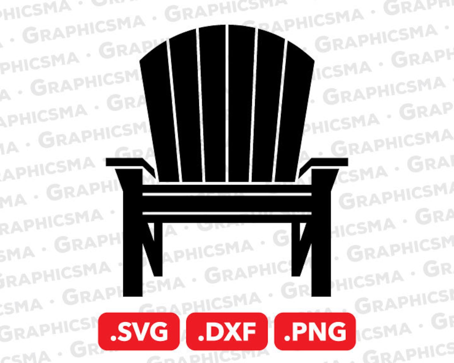 Beach Chair SVG File Beach Chair DXF Beach Chair Png Wood - Etsy