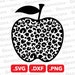 Apple Leopard SVG File, Apple Leopard DXF, Apple Leopard Patterns Png ...