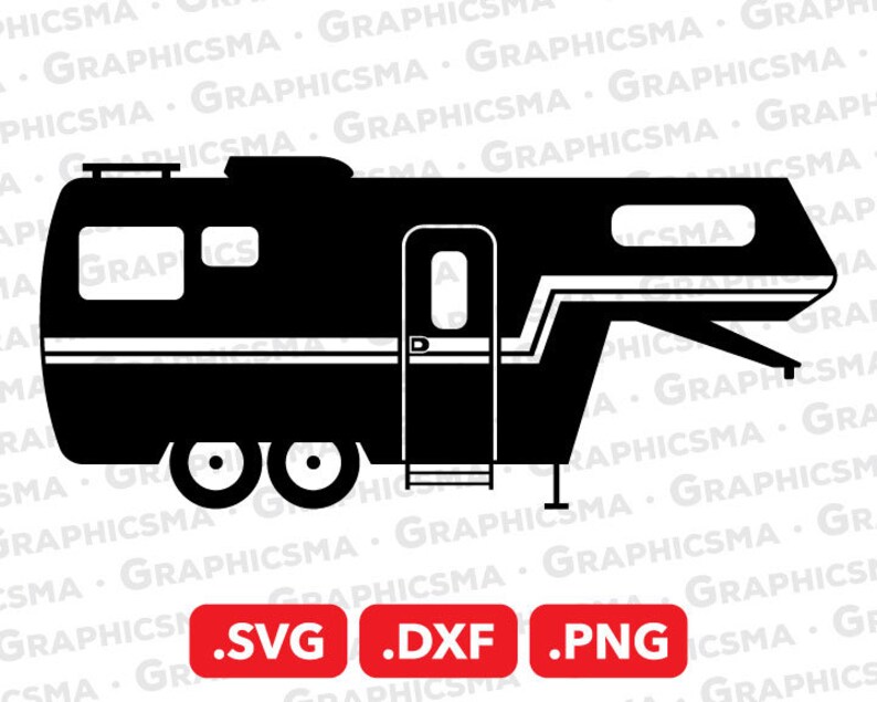 Camper Trailer SVG File Camper DXF Camper Png Outdoor | Etsy