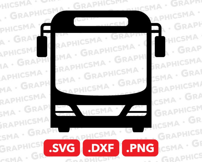 Bus SVG, Bus Svg File, Bus DXF, Bus Sign, Bus Signs, Bus Stop Svg, Bus ...