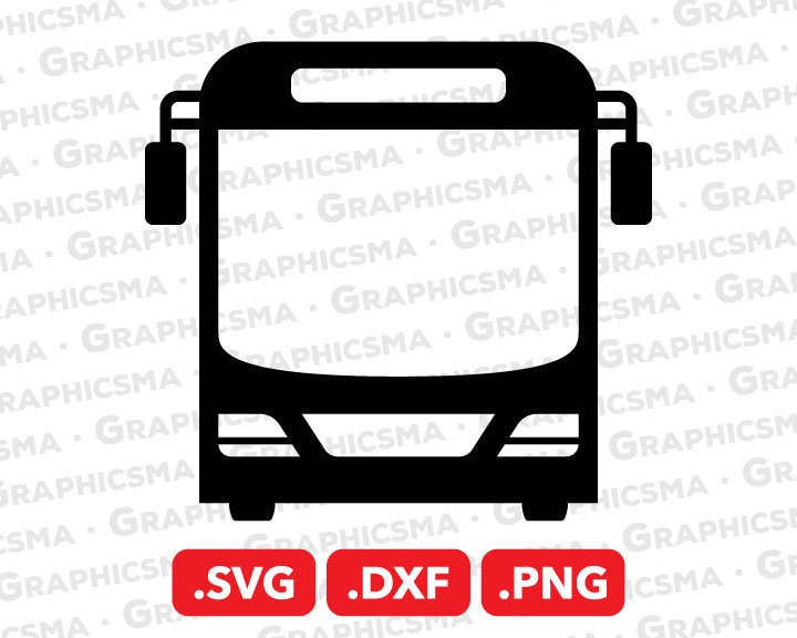 Bus SVG Bus Svg File Bus DXF Bus Sign Bus Signs Bus Stop - Etsy UK