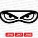 Ninja Eyes SVG File, Ninja Eyes DXF, Ninja Eyes Png, Birthday Ninja ...