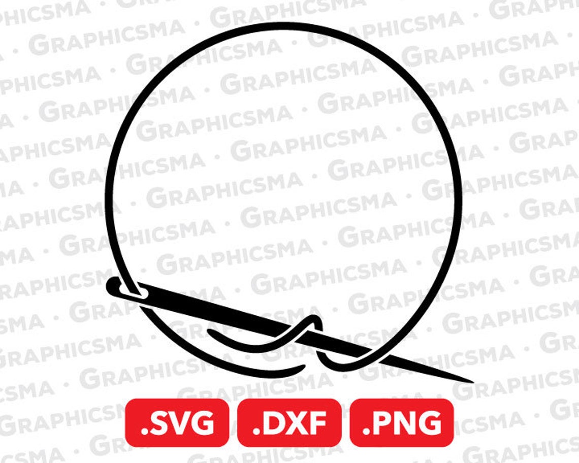 Sewing Needle SVG File Sewing Needle DXF Sewing Needle Png - Etsy