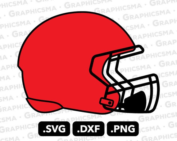 Football Helmet SVG File Football Helmet DXF American - Etsy