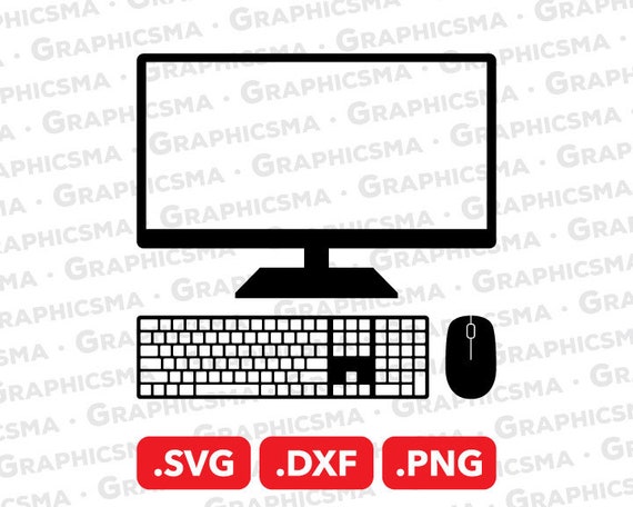 Computer SVG File Computer DXF Computer Png Computer Set - Etsy