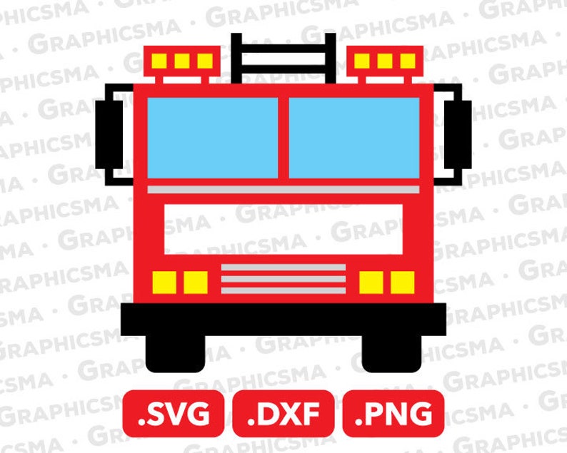Fire Engine SVG File Fire Engine DXF Fire Engine Png Fire - Etsy
