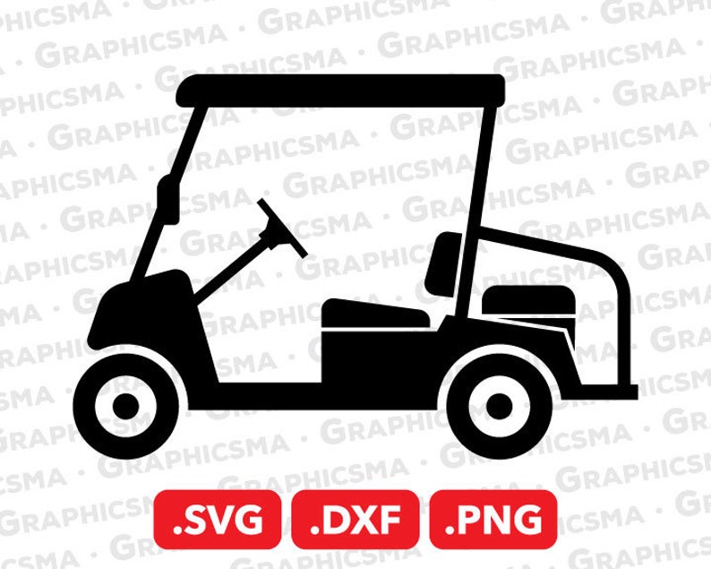 Golf Buggy SVG File Golf Buggy DXF Golf Buggy Png Golf - Etsy