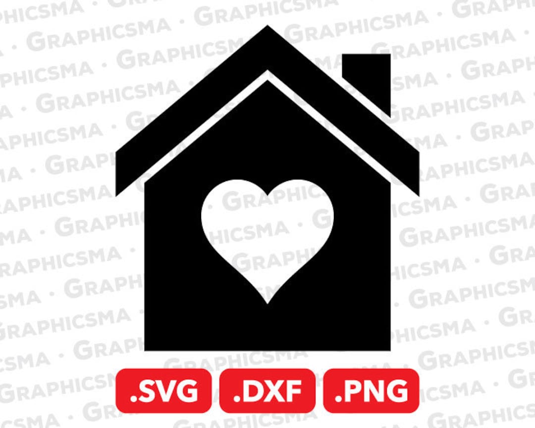 House SVG File, House DXF, House Png, Home Svg, House Map Svg, Cute ...