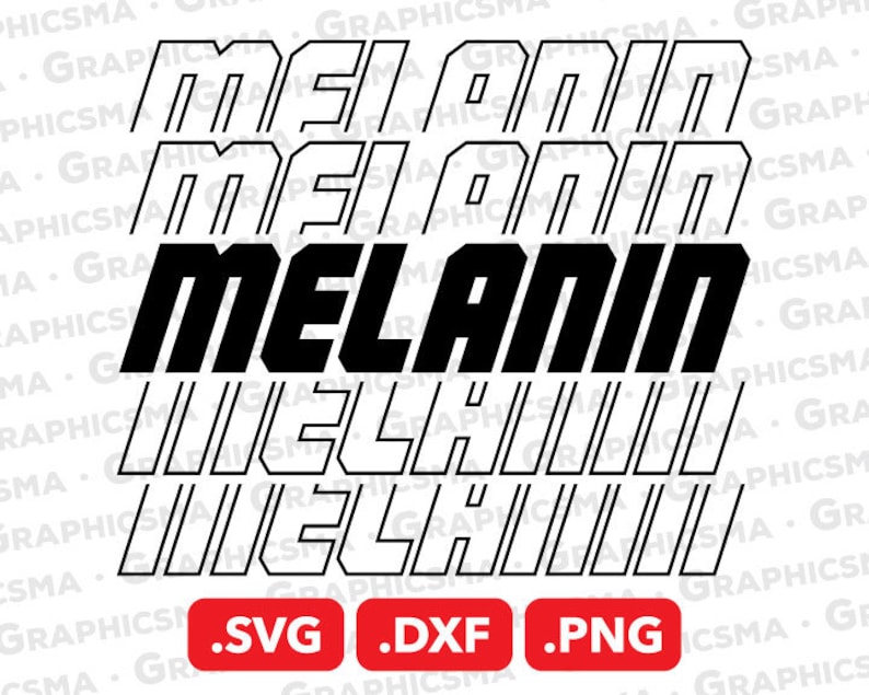 Melanin SVG File Melanin DXF Melanin Png Melanin Svg - Etsy