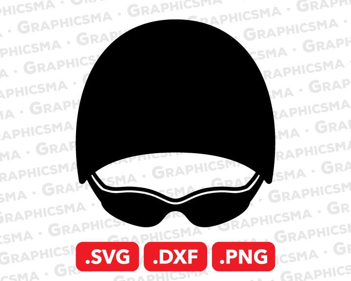 Swimming SVG File, Swimming DXF, Swimming Png, Swimming Goggles Svg ...