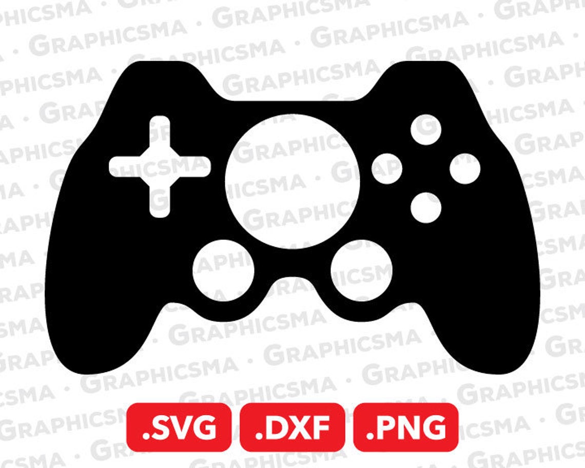 Game Controller SVG File Game Controller DXF Present Gift - Etsy